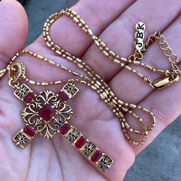 Camrose & Kross | Jewelry | Jbk Gold Tone Necklace Jacqueline Kennedy ...